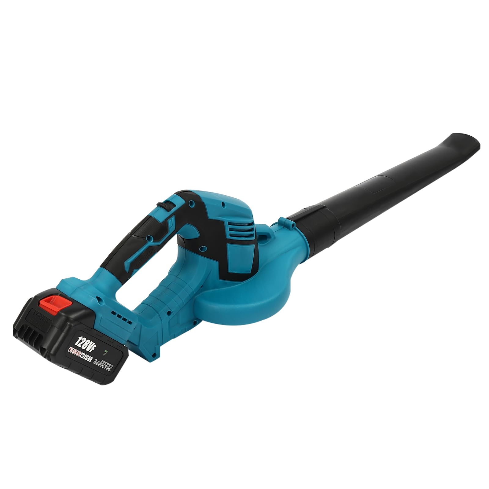 HinLIaDa Cordless Leaf Blower, 21V Battery Operated Leaf Blower Cordless Electric Handheld Blower with Battery and Fast Charger, Electric Leaf Blower for Patio, Leaves & Snow Blowing