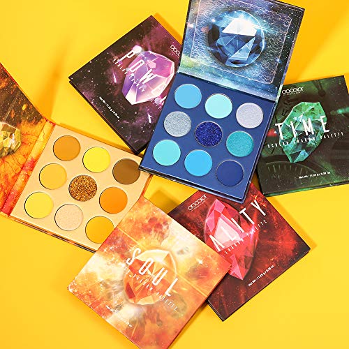Docolor Eyeshadow Palette 54 Colors Gemstone Eye Shadow Palette Highly Pigmented Mattes Glitter Shimmers Naked Smokey Cream Powder Blendable Long Lasting Waterproof Colorful Professional Makeup Palette