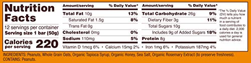 Bob's Red Mill Peanut Butter Honey & Oats bar - Single bar, 1.76 Oz