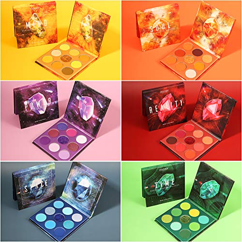 Docolor Eyeshadow Palette 54 Colors Gemstone Eye Shadow Palette Highly Pigmented Mattes Glitter Shimmers Naked Smokey Cream Powder Blendable Long Lasting Waterproof Colorful Professional Makeup Palette