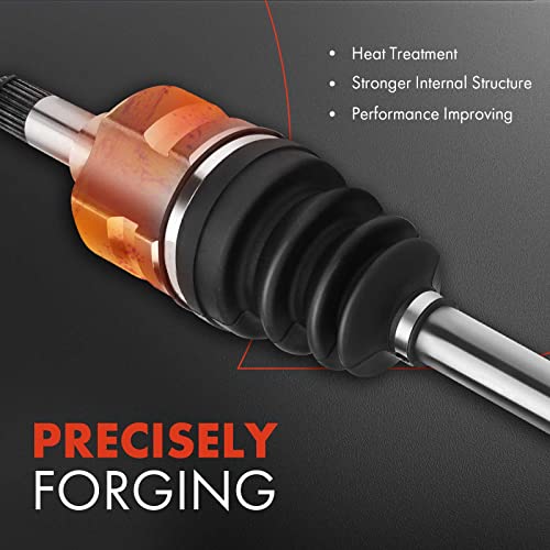 A-Premium Pair (2) Rear CV Axle Shaft Assembly Compatible with Nissan Rogue 2014-2020, Rogue Sport 2017-2020, AWD, Driver and Passenger Side, Replace# 396004BA0A