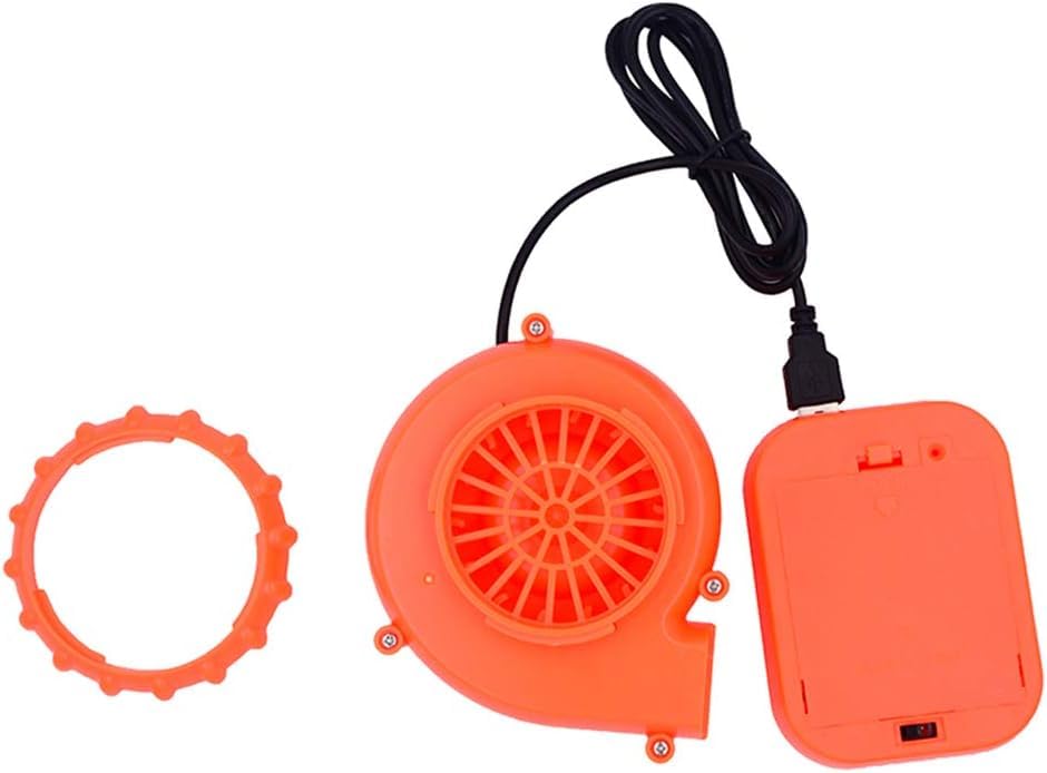 LKQBBSZ Mini Blower Fan for Halloween Dinosaur Costume or Doll Mascot Head or Other Inflatable Game Clothing Suits