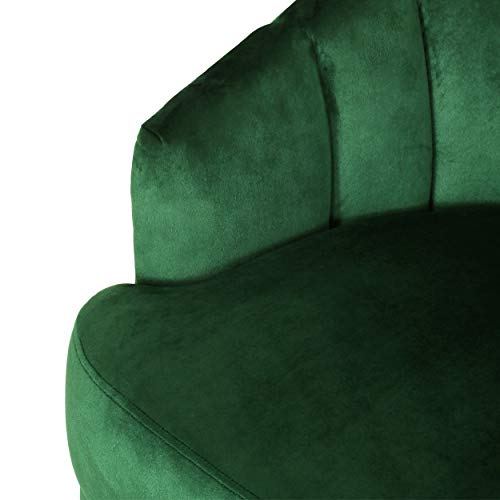 Christopher Knight Home Condit Club Chair, Emerald + Copper