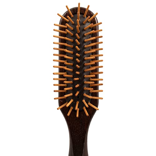 Chris Christensen Dog Brush, 20 mm Oblong, Wood Pin Series, Groom Like a Professional, Readl Wood Pins, 100% Static-Free, Redistribute Natural Oils into Coat, Reduces Painful Pulling