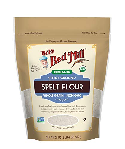 Bob's Red Mill Organic Spelt Flour, 20-ounce (Pack of 4)