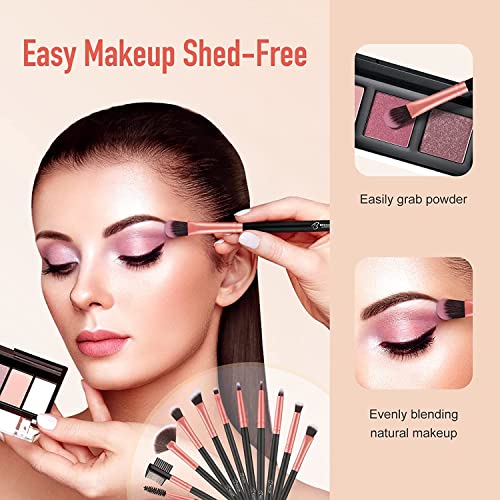 Makeup Brushes Makeup Brush Set - 16 Pcs BESTOPE PRO Premium Synthetic Foundation Concealers Eye Shadows Make Up Brush,Eyeliner Brushes(RoseGold)