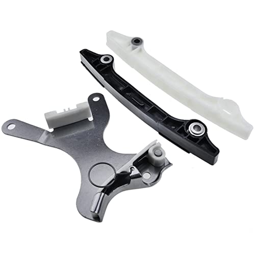 A-Premium Engine Timing Chain Kit W/Tensioner [fits SOHC, 6Cyl 3.7L] Compatible with Dodge Dakota, Durango, Nitro, Ram 1500 & Jeep Grand Cherokee, Commander, Liberty & Mitsubishi Raider & Ram Dakota
