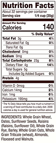 Bob's Red Mill Old Country Style Muesli Cereal, 40-ounce (Pack of 4)