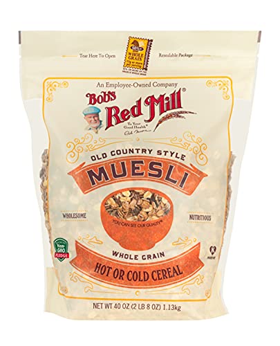 Bob's Red Mill Old Country Style Muesli Cereal, 40-ounce (Pack of 4)
