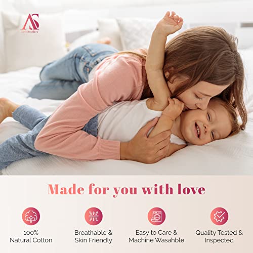 Ashton Sheets 100% Egyptian Cotton Sheets Queen Size - 1000 Thread Count 4 PC Queen Sheet Set Egyptian Cotton, Sateen Luxury Sheets Queen Size, High Thread Count Sheets, 16" Deep Pocket - Harvest Gold