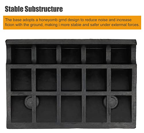 Threshold Ramp, Rubber Ramps for Wheelchairs/Driveway/Scooters, 4/5/6inch Rise Heavy Duty Curb Ramp Threshold Ramps for Garage Garden Parking Lots (Size : 14cm/5.5in)