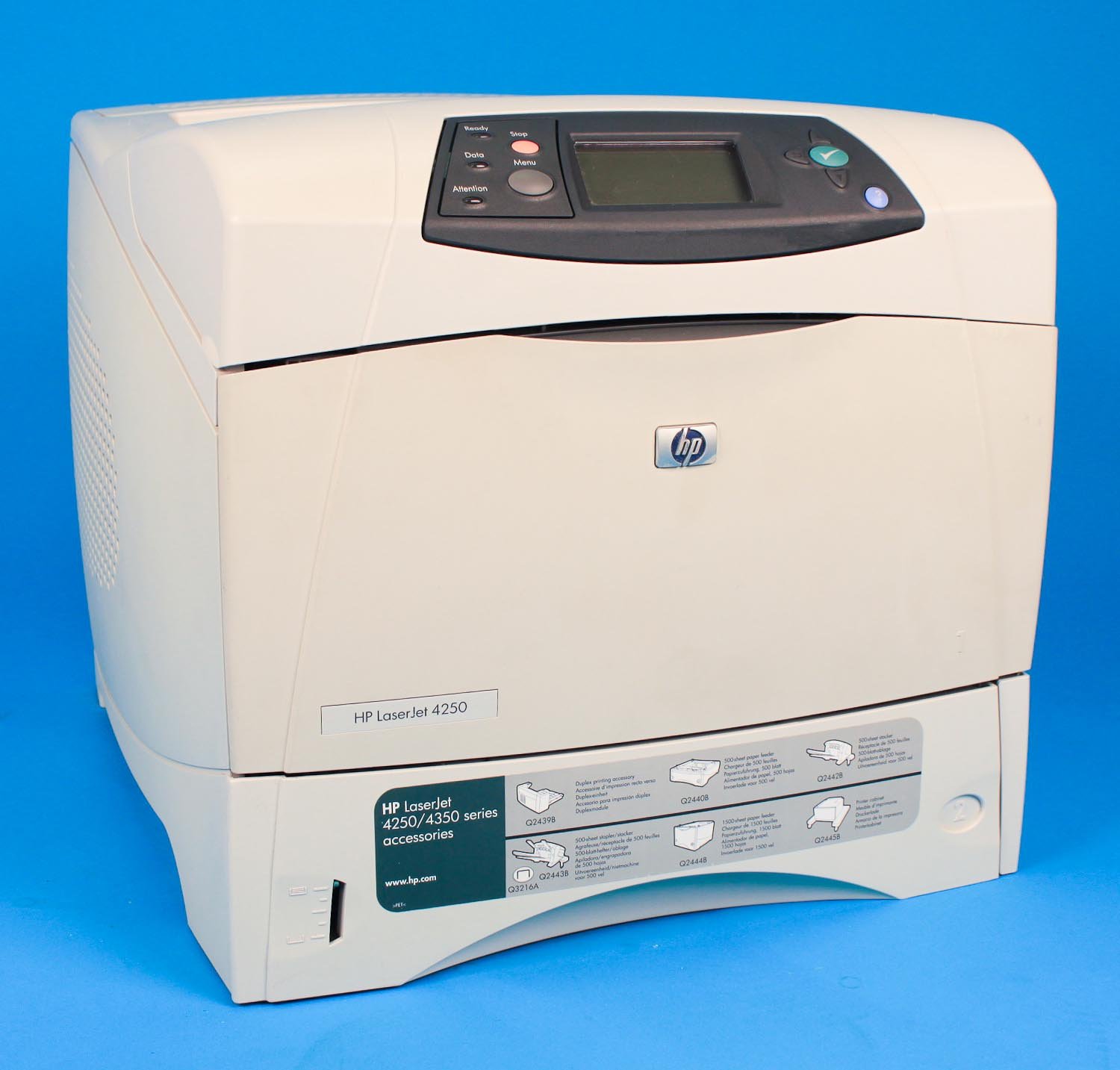 HP LaserJet 4250N Printer - Reman - OEM# Q5401A - MPS Ready Printer