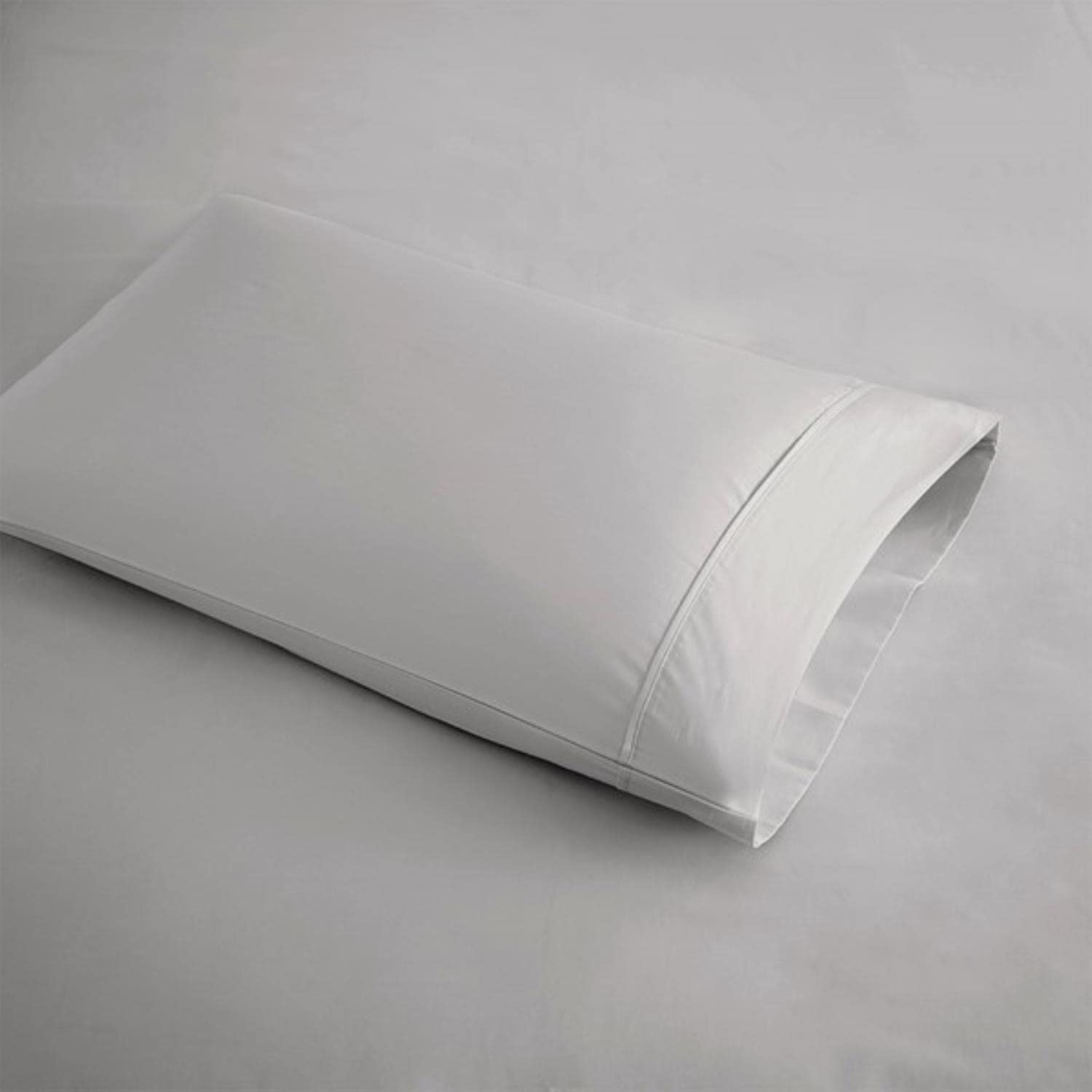 Beautyrest BR 600 TC Cooling Cotton Blend Solid Bed Sheet Set with 16 Inch Deep Pocket, All Season, Soft Bedding-Set, Matching Pillow Case, Full, Grey, 4 Piece (BR20-0994)