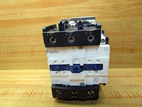 Schneider Electric LC1D80 LX1 D6 F7 Contactor LC1D80LX1D6F7