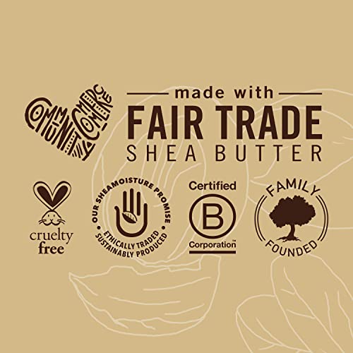 SheaMoisture Raw Shea Butter Deep Moisturizing Hair Masque for Curly Hair Raw Shea Butter Deep Conditioner to Moisturize and Renew Hair 11.5 oz