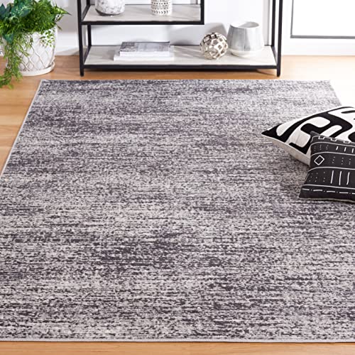 Safavieh Shivan Collection 5'1" x 7'6" Grey/Dark Grey SHV144F Modern Contemporary Non-Shedding Area Rug