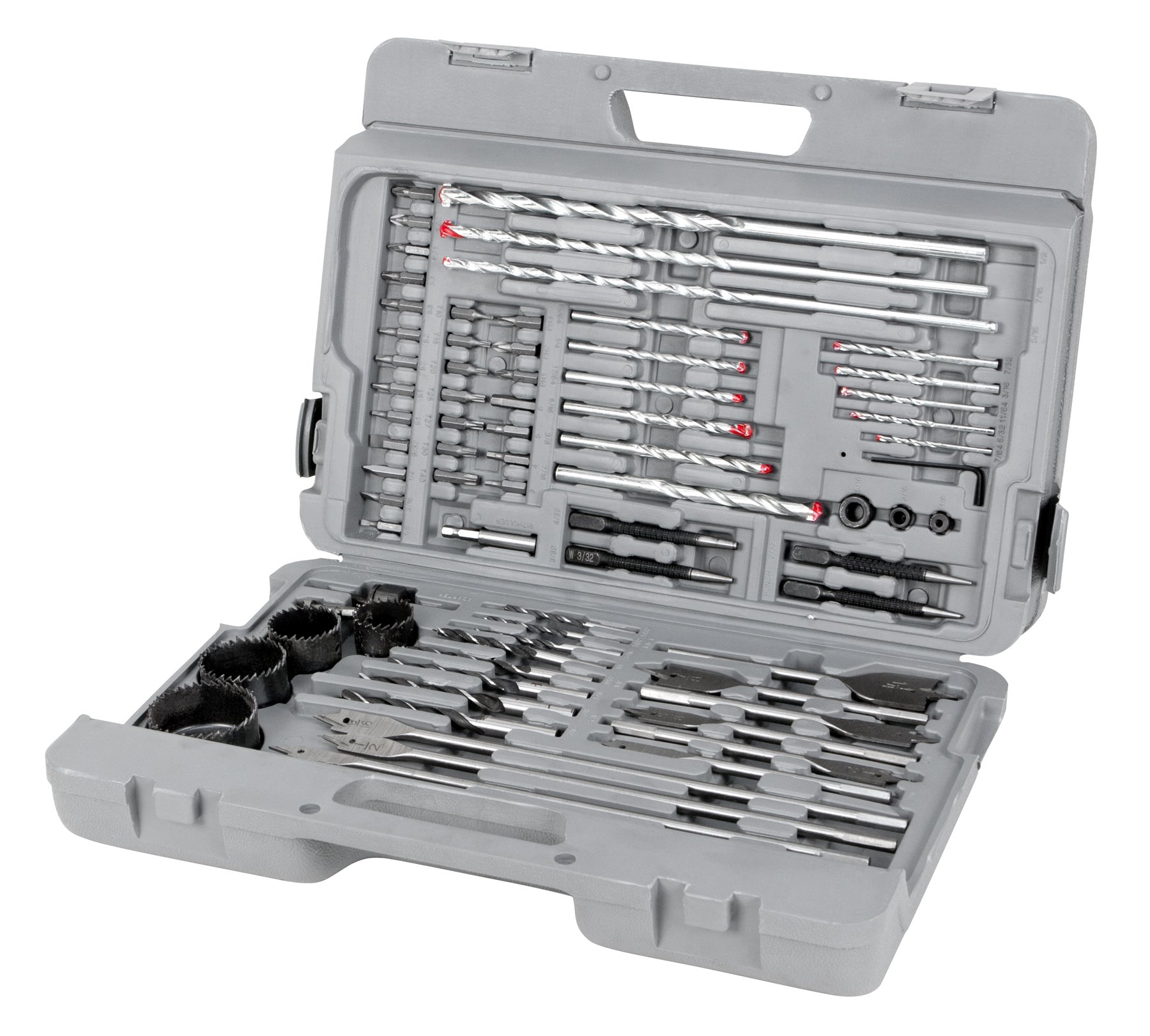 Performance Tool W1368 204-Piece Master Drill Bit Set