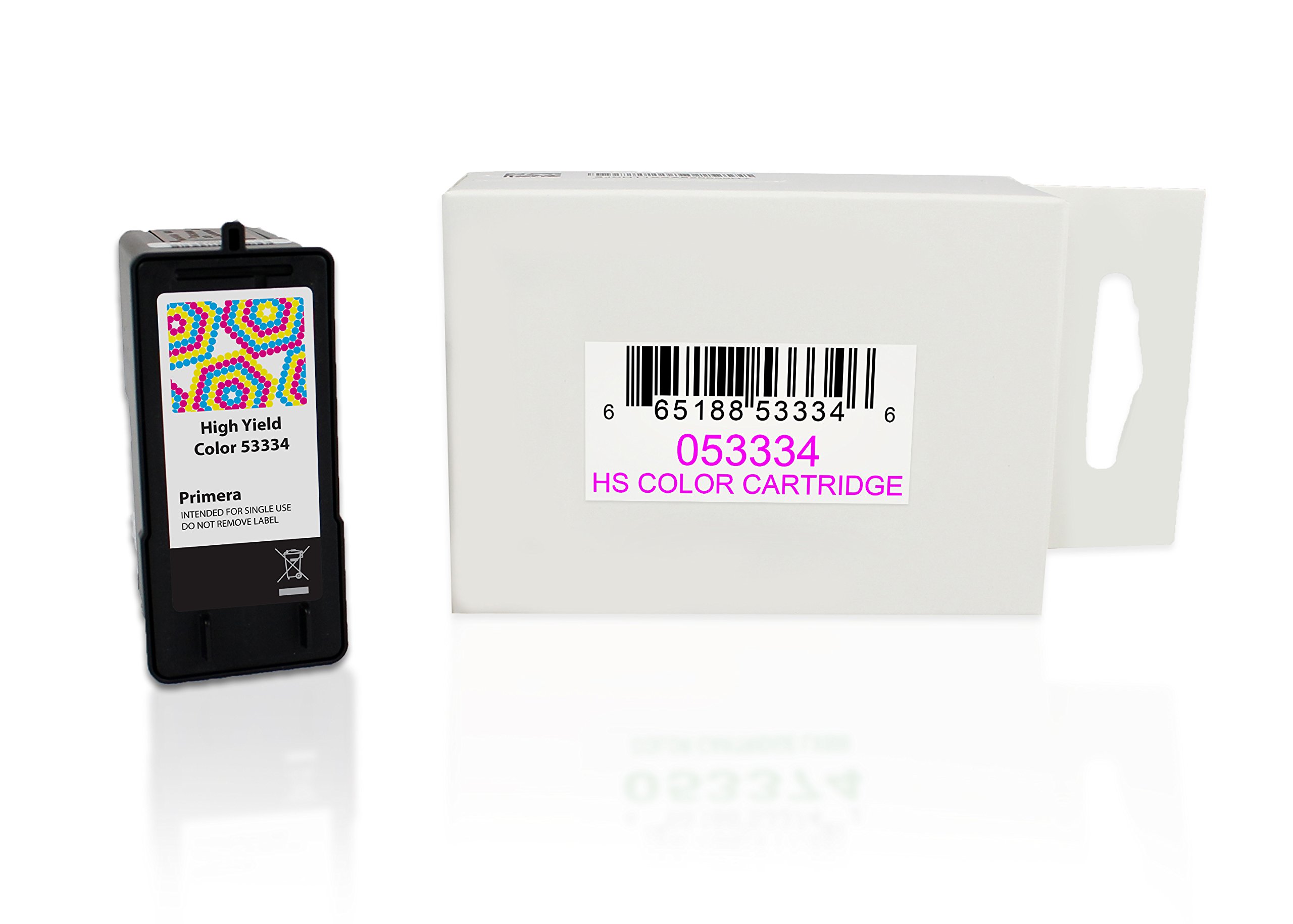 Primera 53334 High Yield Tri-Color Ink Cartridge for Bravo SE-3, 4200
