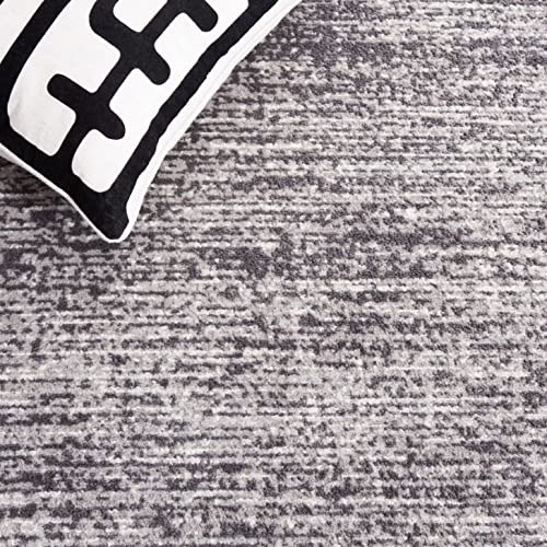 Safavieh Shivan Collection 5'1" x 7'6" Grey/Dark Grey SHV144F Modern Contemporary Non-Shedding Area Rug