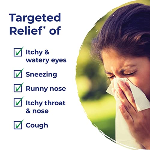Boiron AllergyCalm Tablets for Relief from Allergy and Hay Fever Symptoms of Sneezing, Runny Nose, and Itchy Eyes or Throat - 60 Count