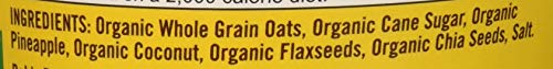 Bob's Red Mill Organic Gluten Free Oatmeal Cup, Pineapple Coconut (Pack of 12)