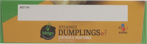 Bibigo Chicken and Vegetable Steamed Dumplings, 6 Oz