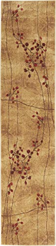 Nourison Somerset Rustic Latte 2'3" x 10' Area -Rug, Easy -Cleaning, Non Shedding, Bed Room, Living Room, Dining Room, Kitchen (2x10)