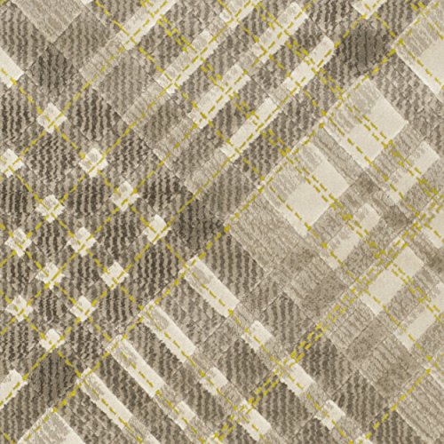 SAFAVIEH Porcello Collection 6' x 9' Grey / Dark Grey PRL7694A Modern Non-Shedding Living Room Bedroom Dining Home Office Area Rug