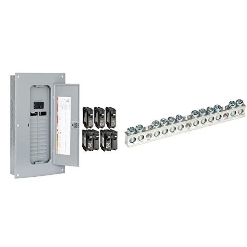 Square D by Schneider ElectricSquare D - HOM2448M100PCVP Homeline Load Center & Ground Bar Kit,MetallicSquare D by Schneider Electric