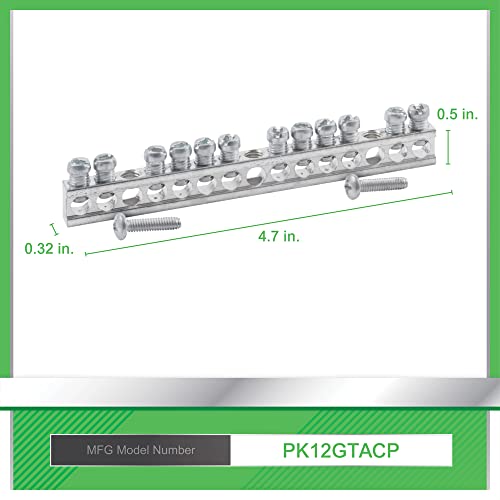Square D by Schneider ElectricSquare D - HOM2448M100PCVP Homeline Load Center & Ground Bar Kit,MetallicSquare D by Schneider Electric