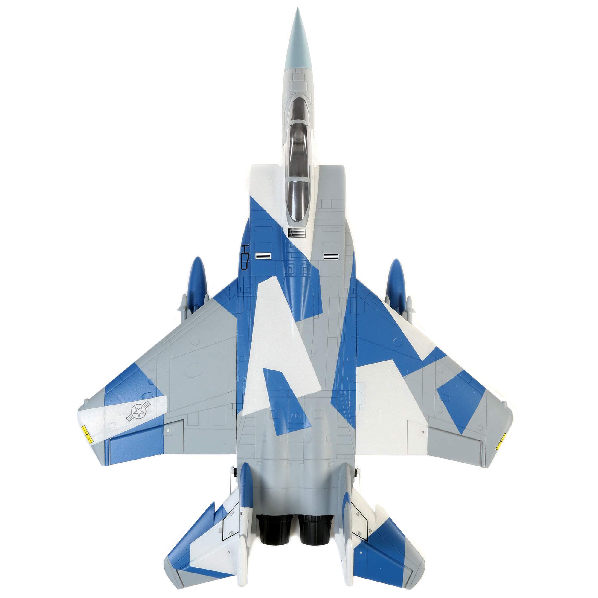 E-flite RC Airplane F-15 64mm BNF Basic Transmitter Battery and Charger not Included with AS3X and Safe Select EFL97500