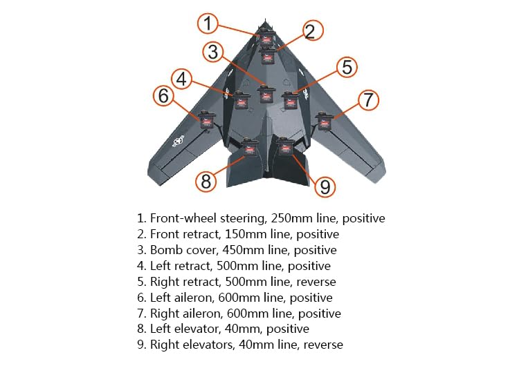 Sky Flight Hobby/Lanxiang/LX 70mm EDF Jets F117 Nighthawk PNP/ARF RC Flighter Plane