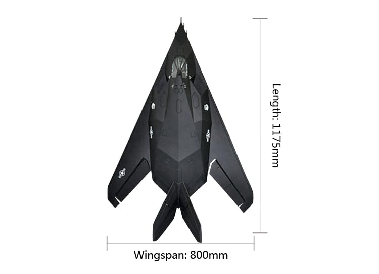 Sky Flight Hobby/Lanxiang/LX 70mm EDF Jets F117 Nighthawk PNP/ARF RC Flighter Plane