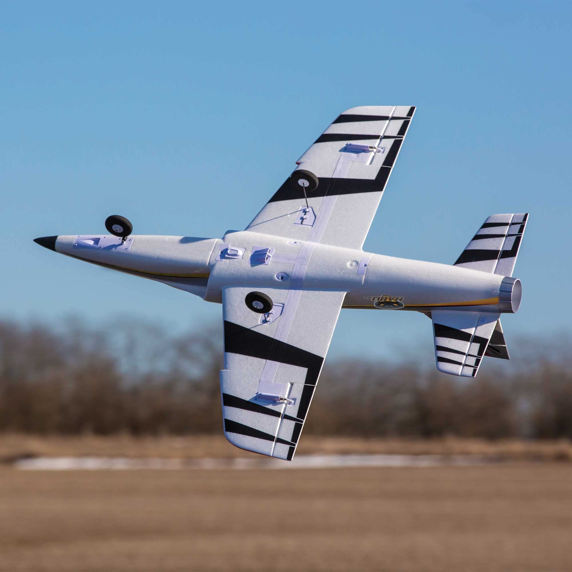 E-flite RC Airplane Habu SS Super Sport 70mm EDF Jet BNFTransmitter Battery and Charger Not Included Basic with Safe Select and AS3X EFL0950
