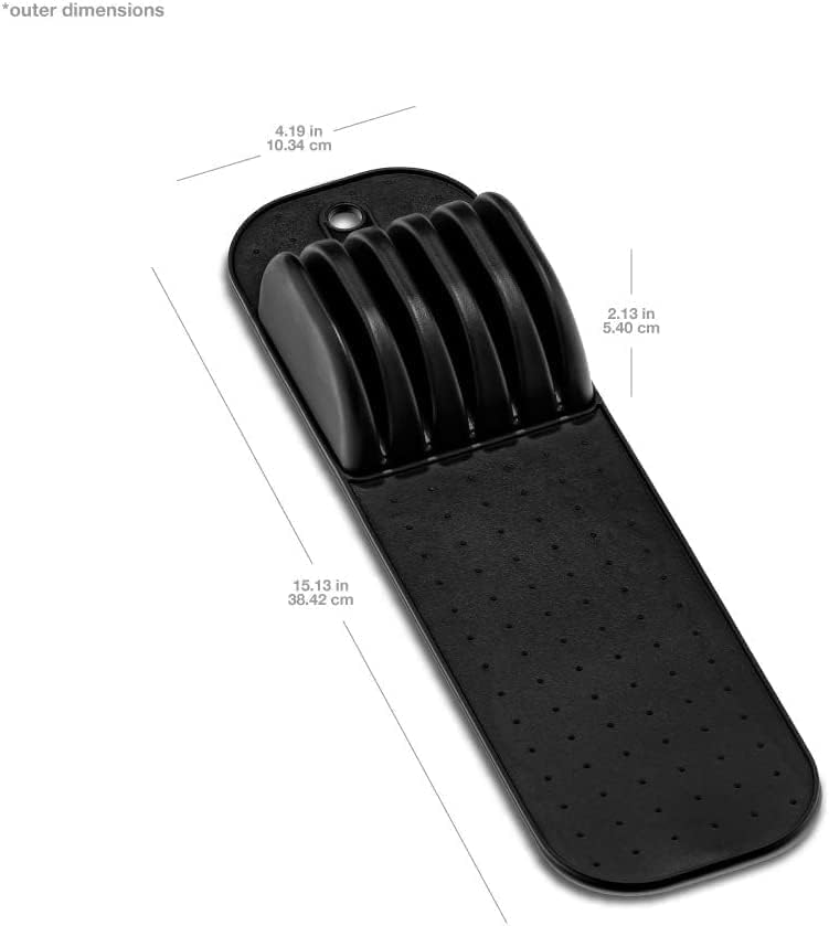 madesmart Classic Small Knife Mat, Carbon