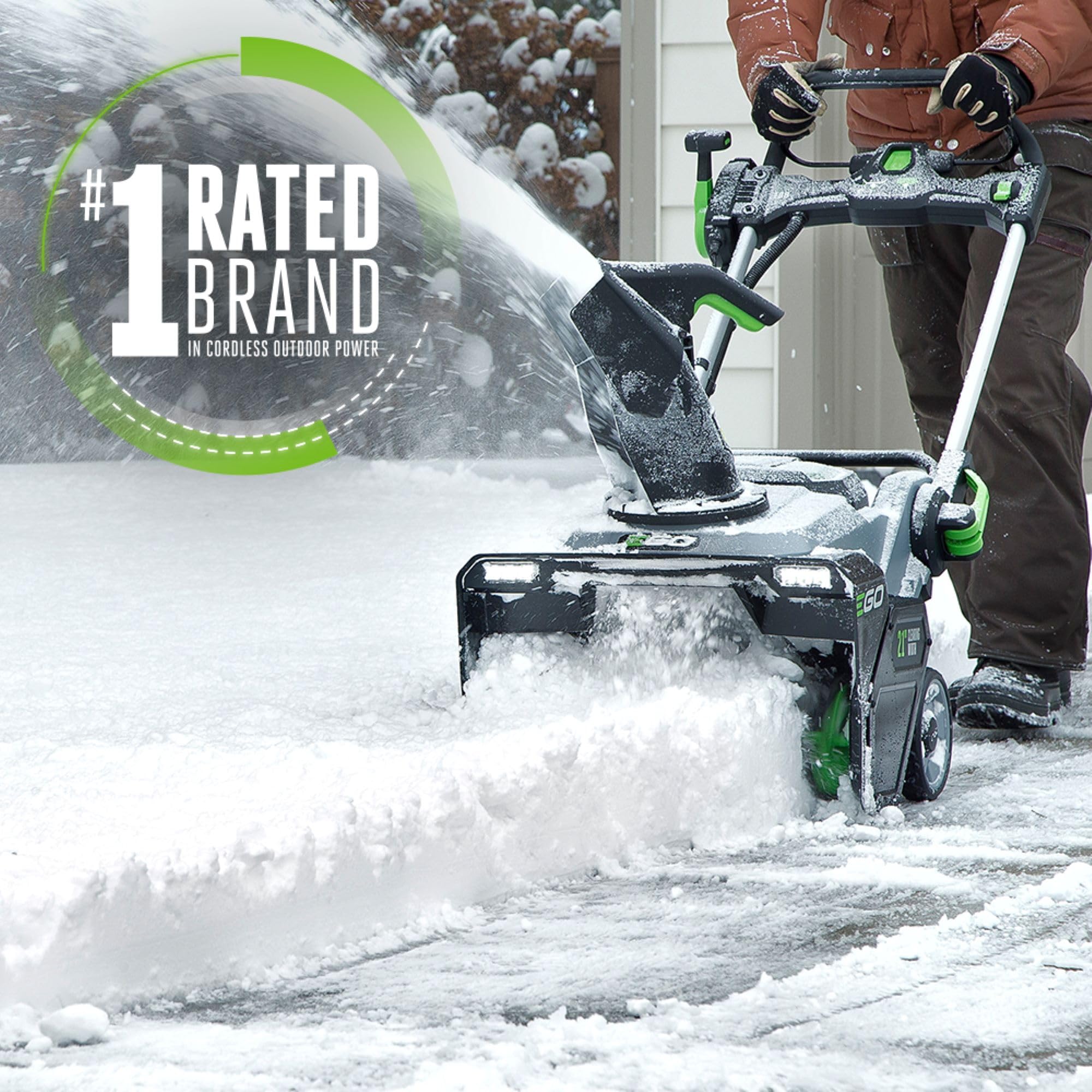 EGO Power+ SNT2100 21-Inch 56-Volt Cordless Snow Blower - Battery and Charger Not Included