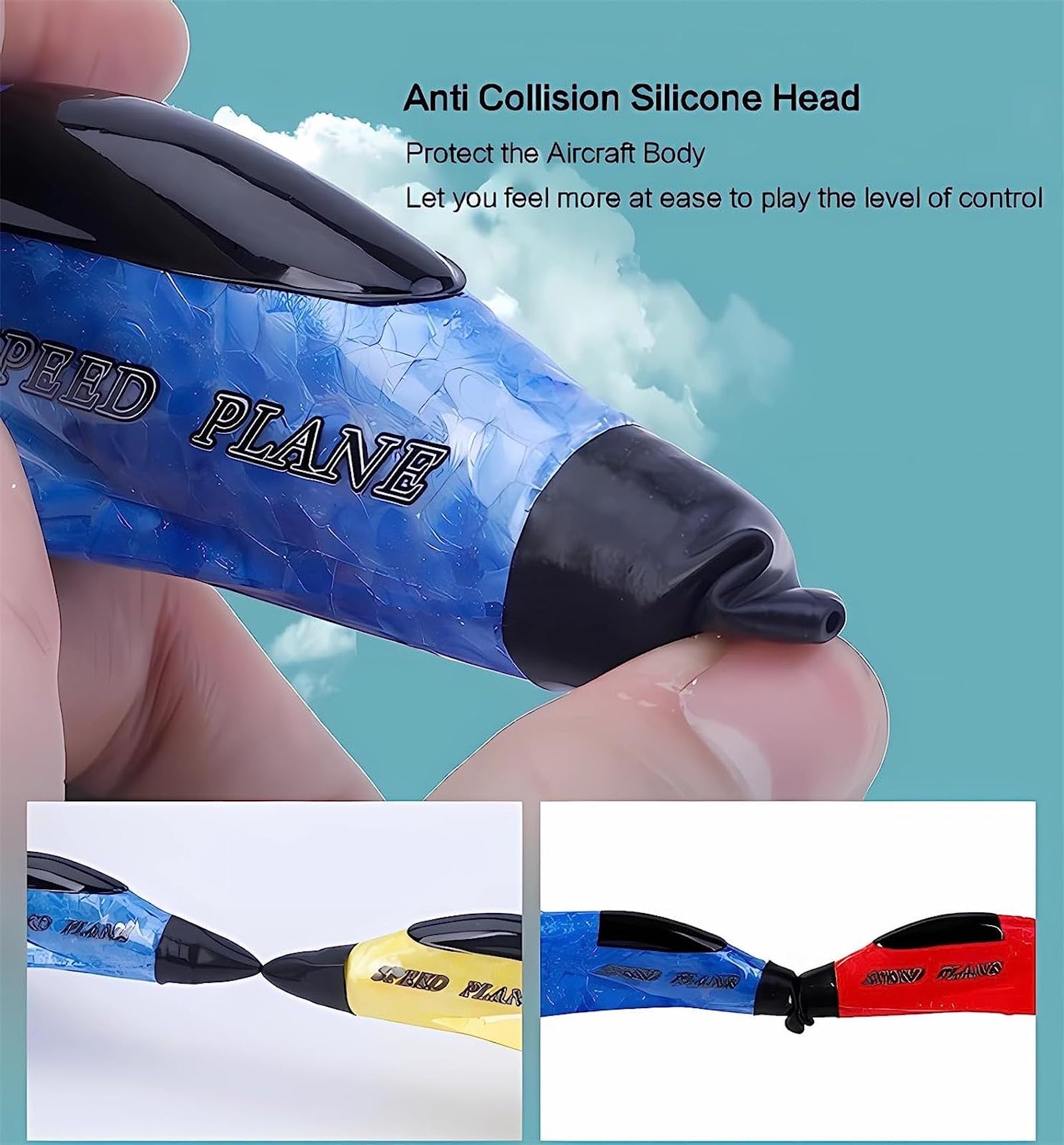 Remote Control Wireless Airplane Toy with Lights, Su-35 Rc Glider 2 Channel 2.4 GHZ Remote Control Planes, Outdoor Foam Rc Aircraft for Hobby Rc Airplanes