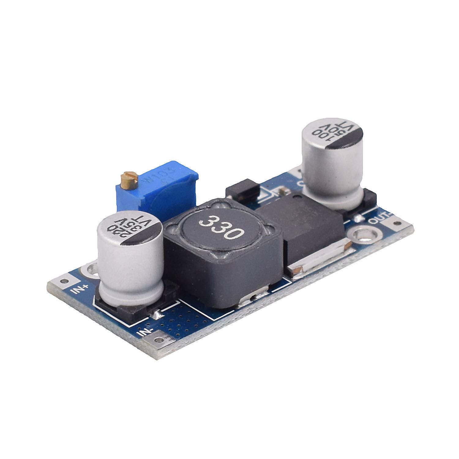 Valefod XL6009 DC to DC Boost Converter 3.0-30V to 5-35V Step-up Transformer Power Module, Pack of 6