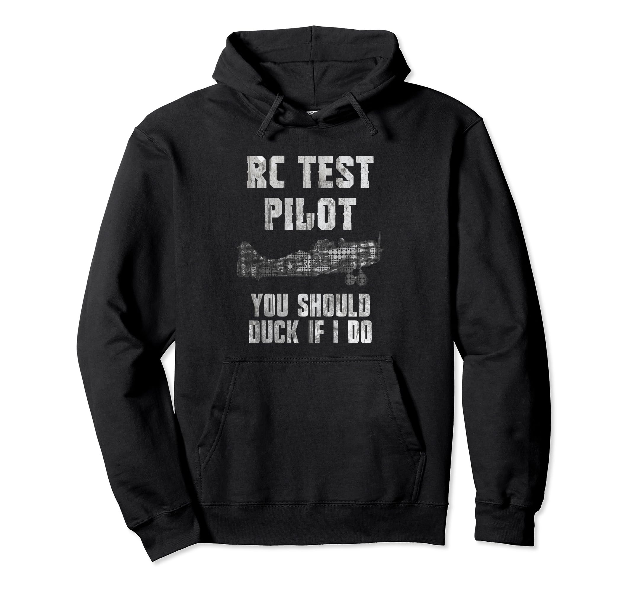 RC Test Pilot Funny Radio Control Plane Hobby Pullover Hoodie
