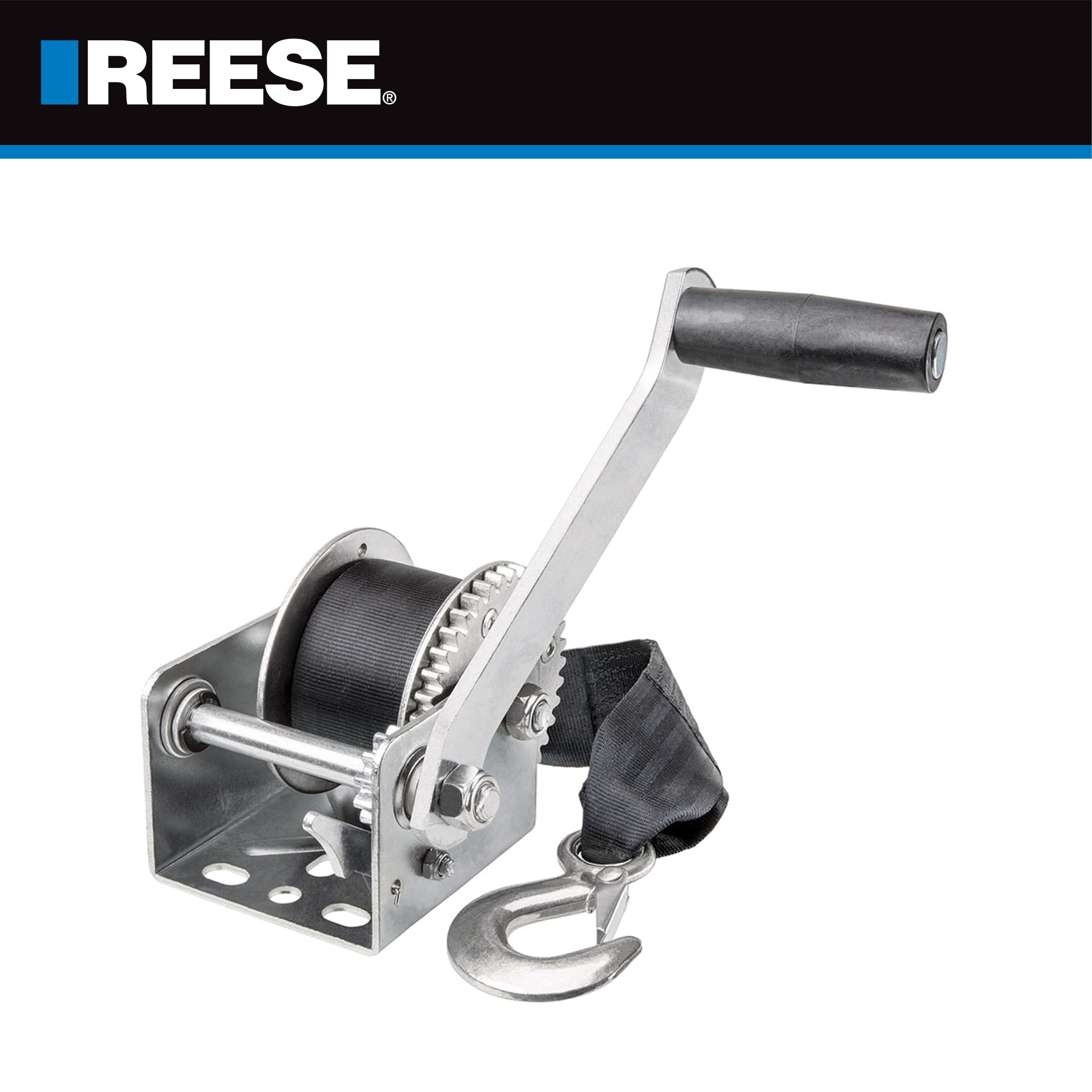 Reese Powersports 7019400 Marine Winch (600 Lb.)