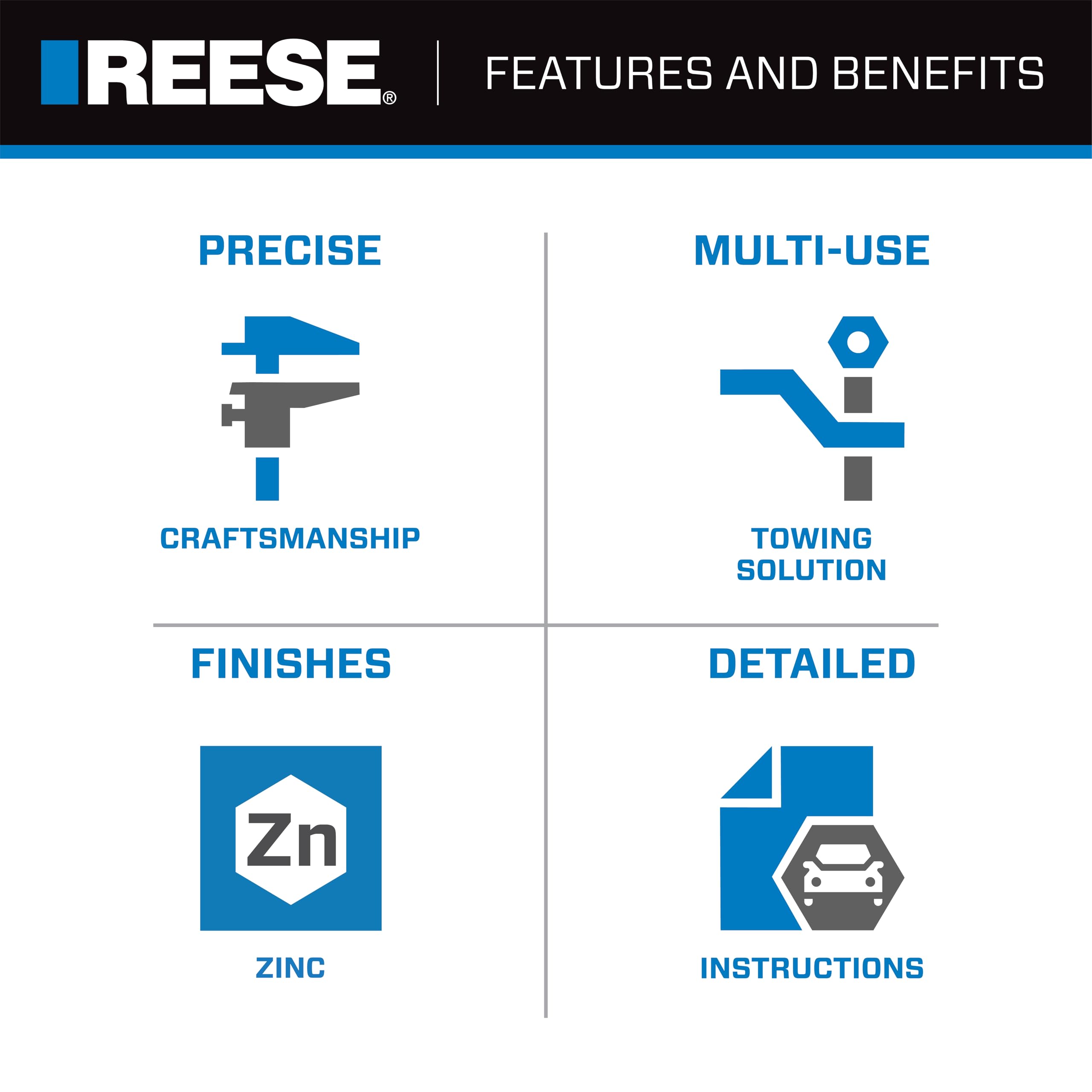 Reese Powersports 7019400 Marine Winch (600 Lb.)