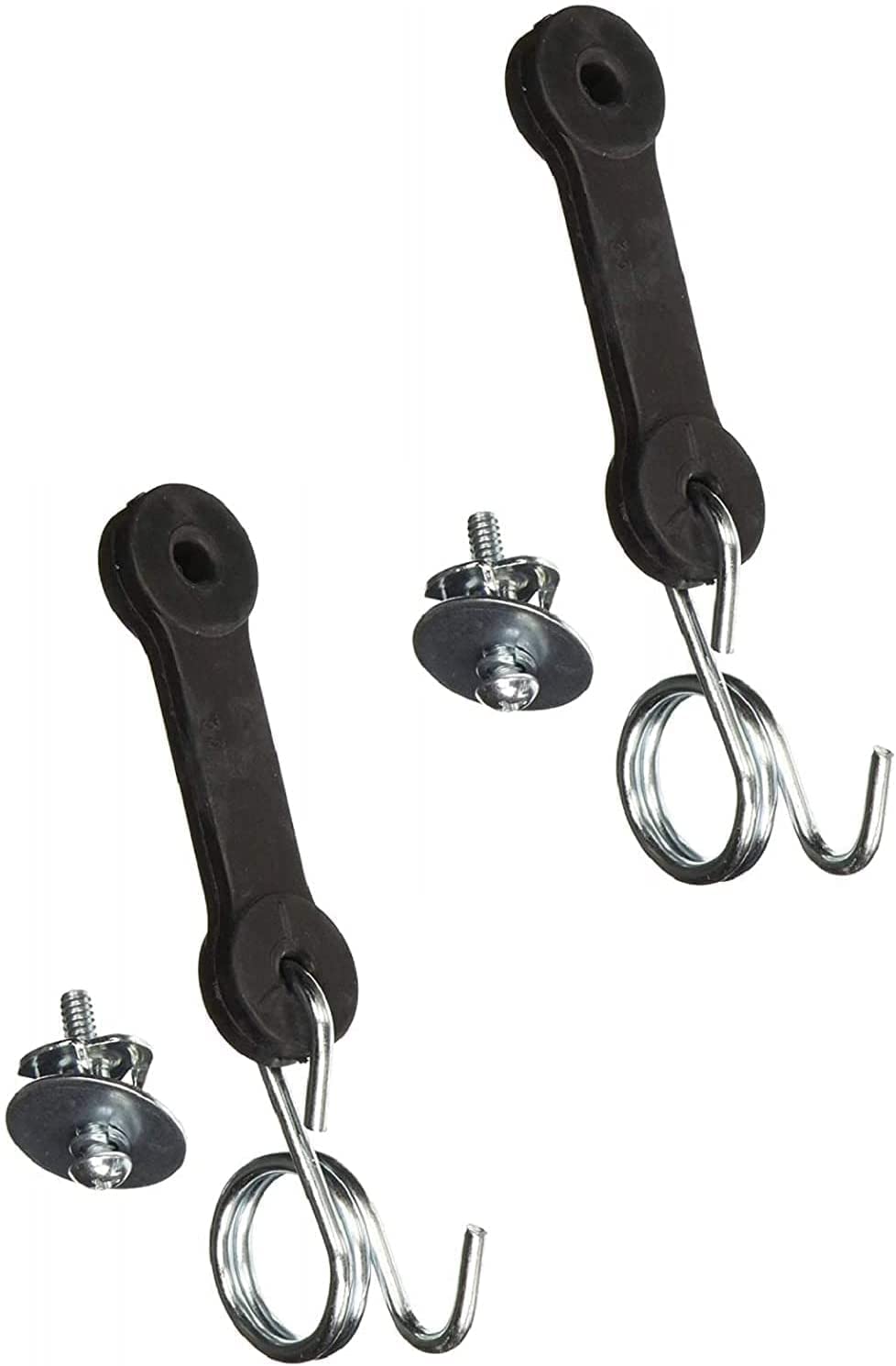 2 Pack 532160793 160793 Tractor Bagger Latch Grass Chute with Hook Bagger Latch Straps for Husqvarna/Poulan/Roper/Sears/Craftsman/Weed Eater/AYP