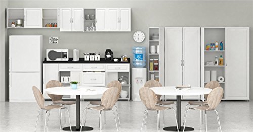 SystemBuild Kendall 16" Utility Storage Cabinet - White