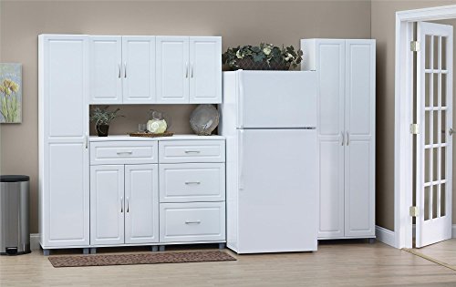 SystemBuild Kendall 16" Utility Storage Cabinet - White