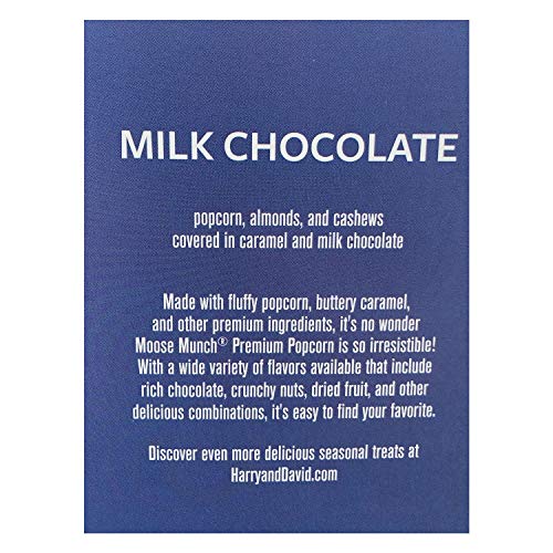 Harry & David Milk Chocolate Moose Munch with Cashews & Almonds, 10oz