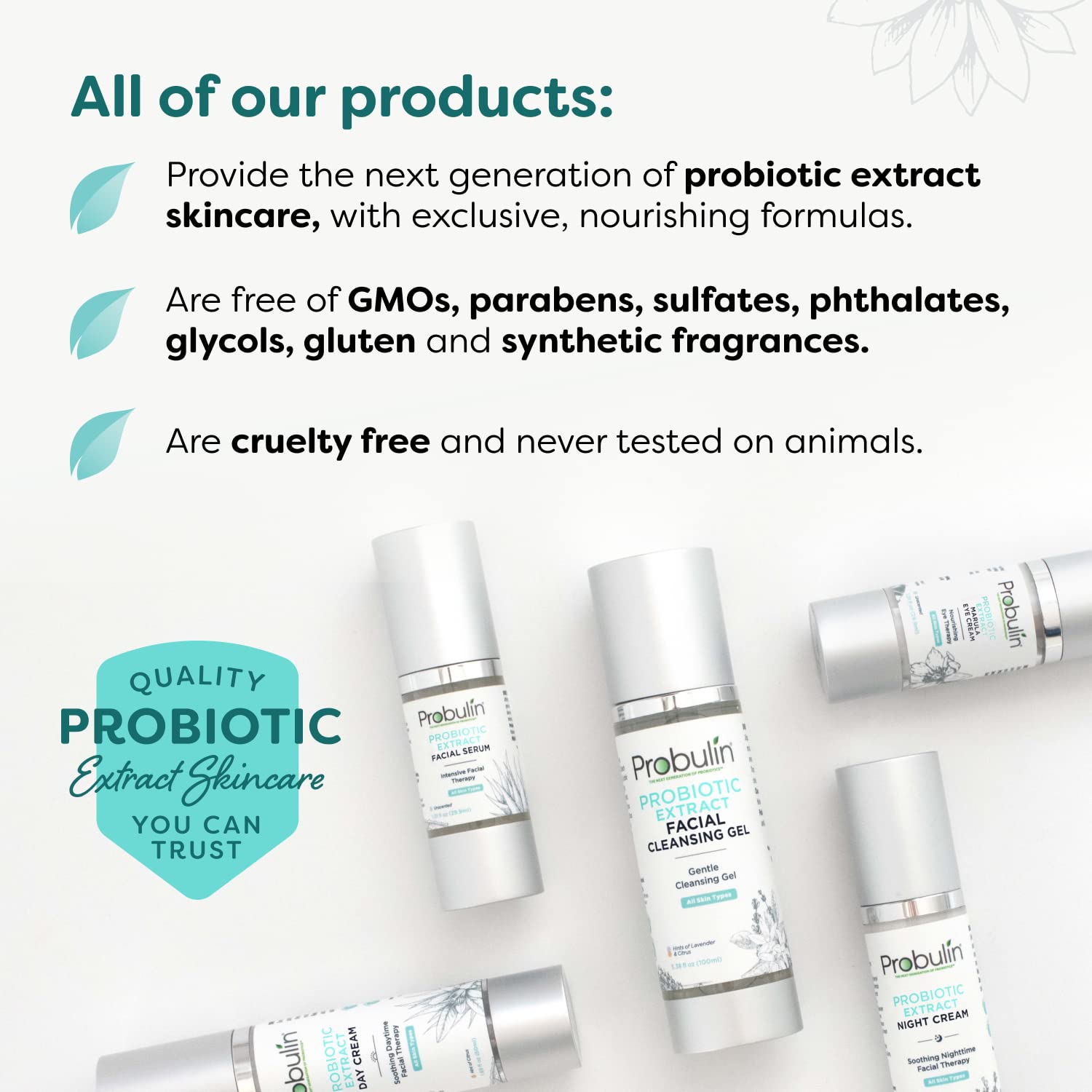 Probulin Probiotic Extract Night Cream, 1.69 Ounce