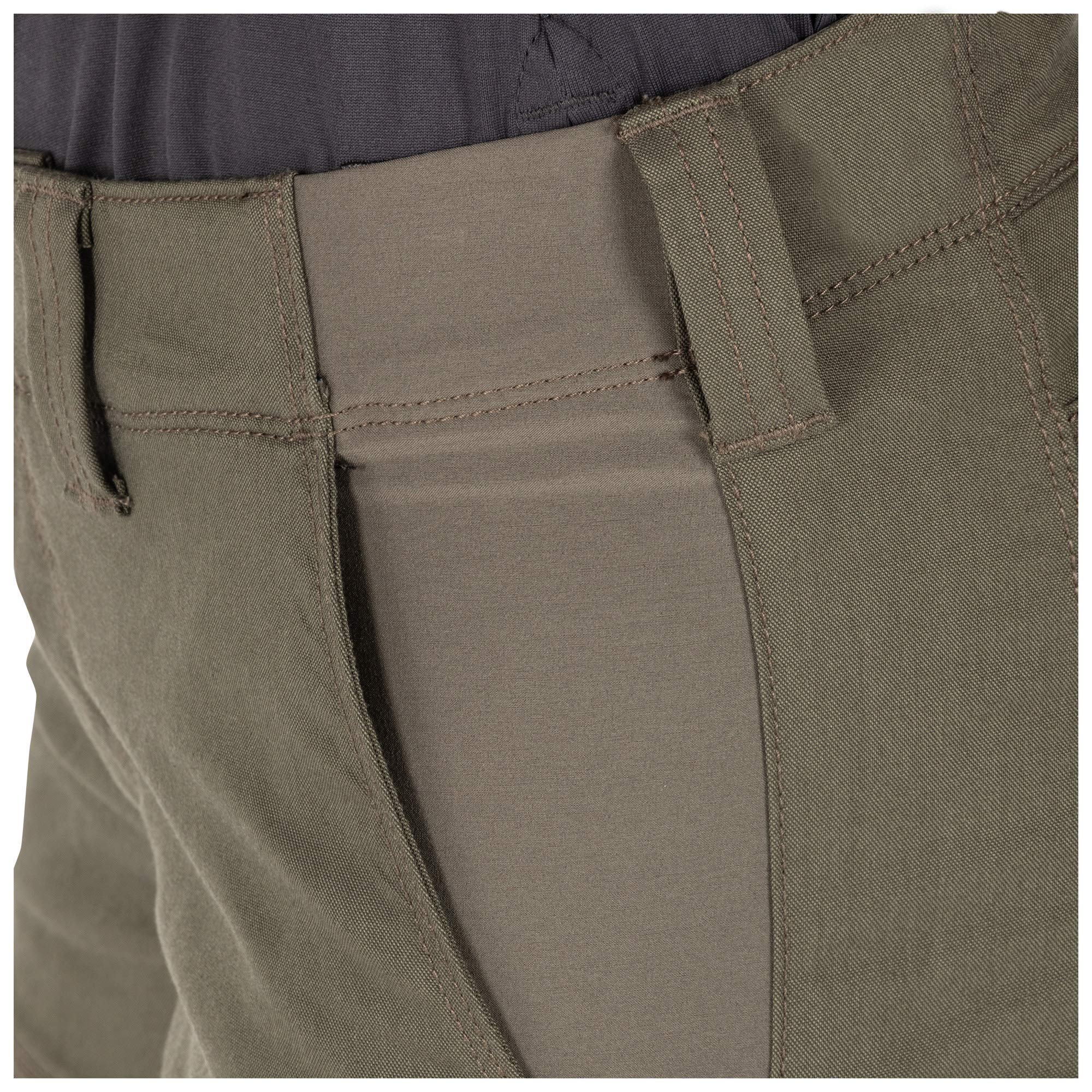 5.11 Tactical Women's Apex Pants, Regular Fit, Gusseted, Style 64446, Ranger Green, Women's 0 Long