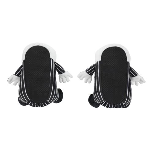Bioworld Nightmare Before Christmas Jack Skellington Adult Plush Slippers-L