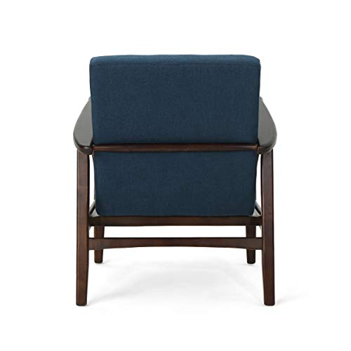 Christopher Knight Home Brayden Fabric Club Chair, Navy Blue