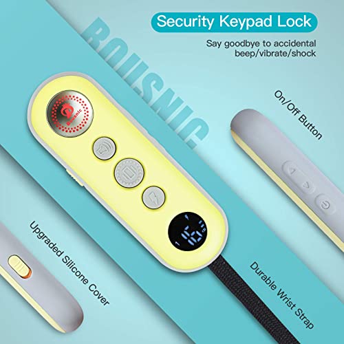 Bousnic Dog Shock Collar with Remote - for Dog 10-120lbs 1000ft Waterproof Rechargeable e Dog Training Collar for Small Medium Large Breed Dog with Beep/Vibrate/Safe Shock & Indicator Light